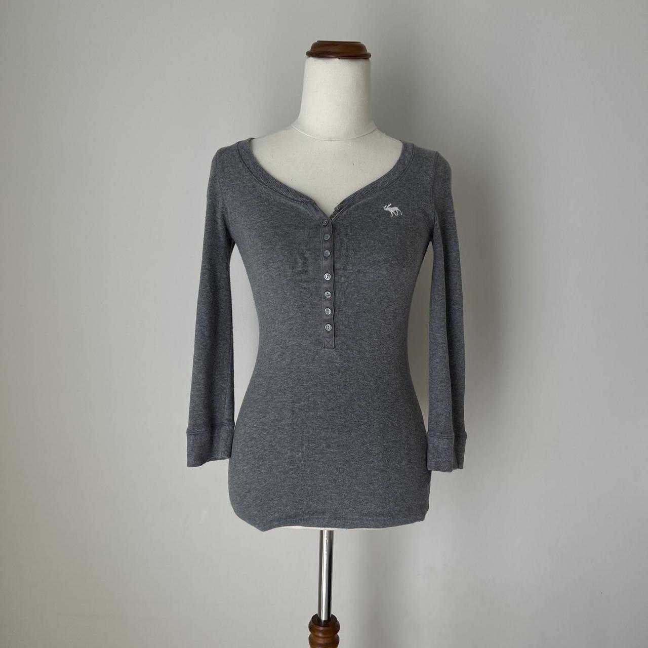 Abercrombie and fitch Elena Gilbert button up long... | Depop