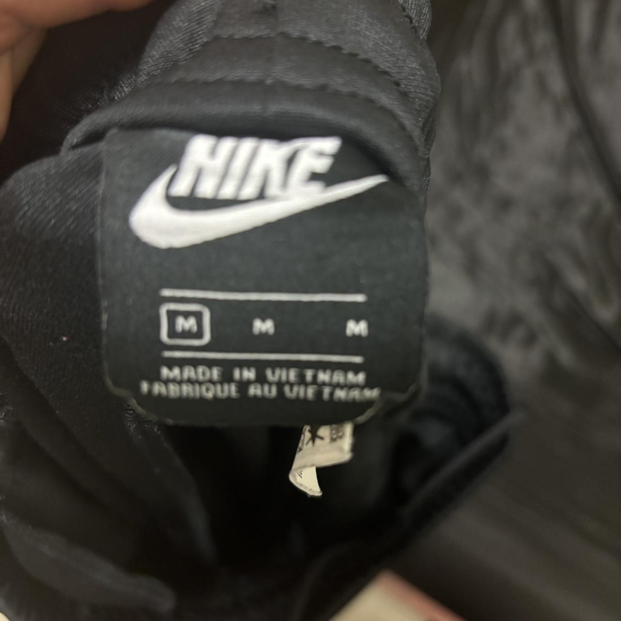 EYBL black and white tracksuit bottoms - Depop