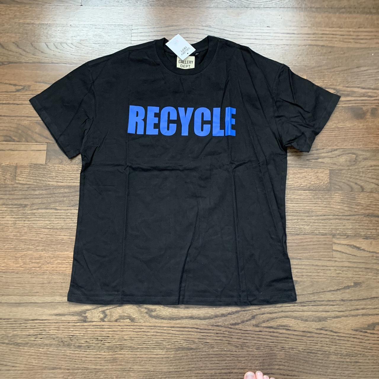 Gallery Dept. black and blue tee | Depop