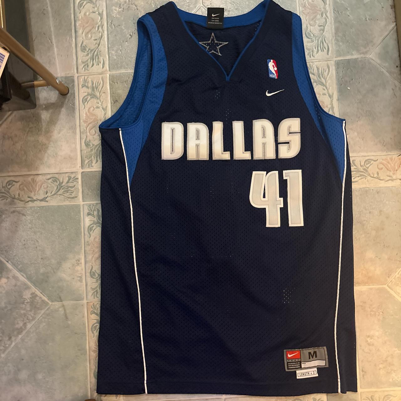 Authentic vintage NBA Nike Dallas Mavericks Dirk... | Depop