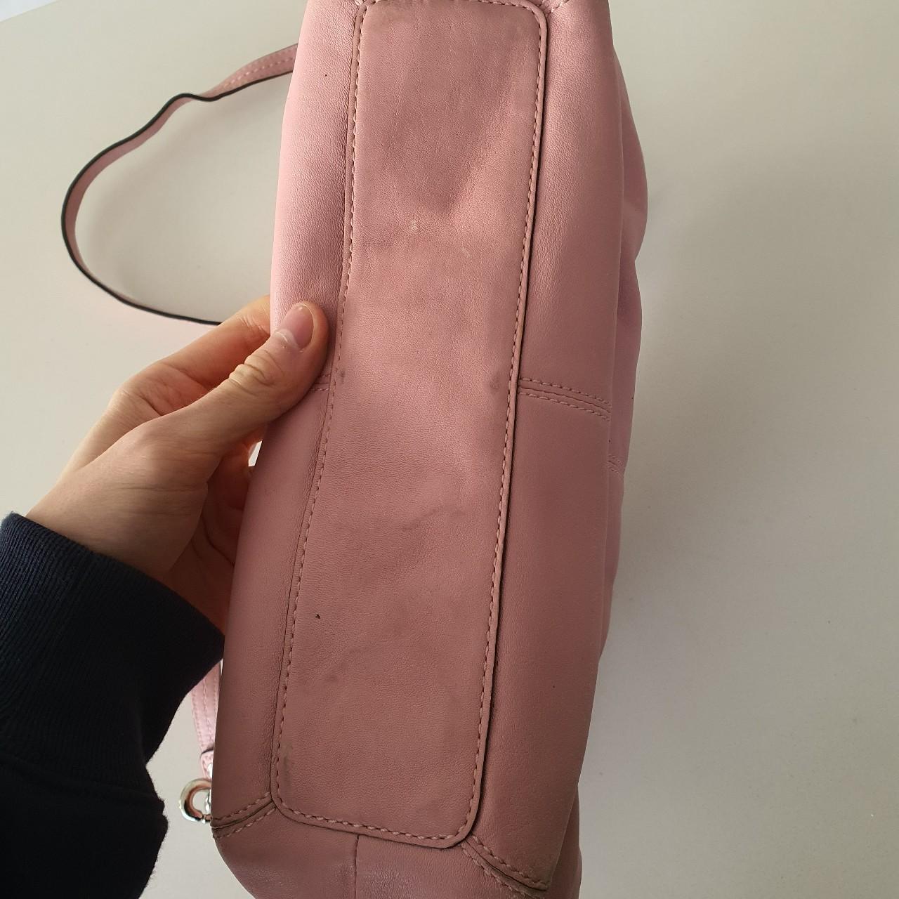 Coach rose pink Soho shoulder bag Quite worn,... - Depop