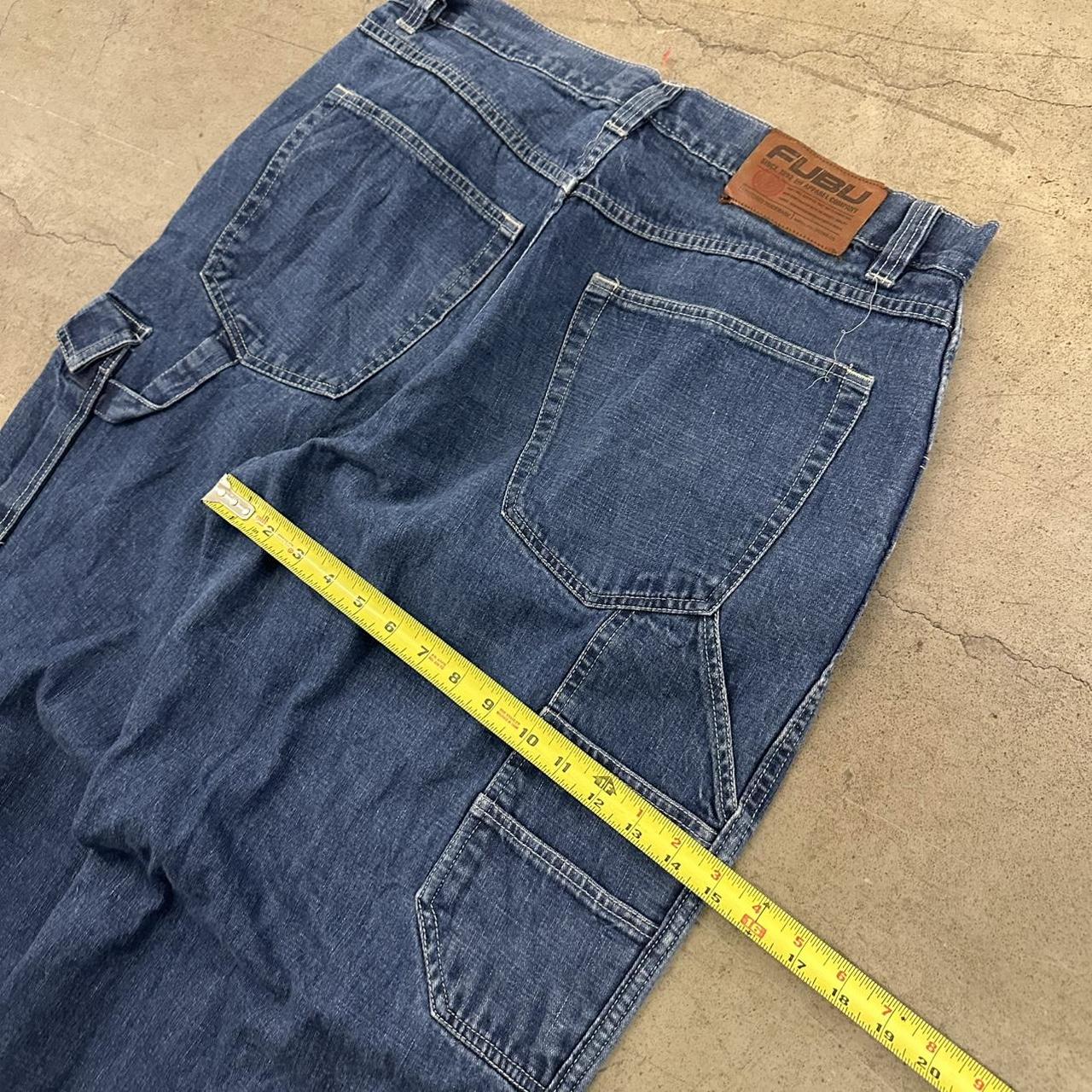 Vintage 2000’s Y2K Fubu Carpenter cargo grunge stack... | Depop