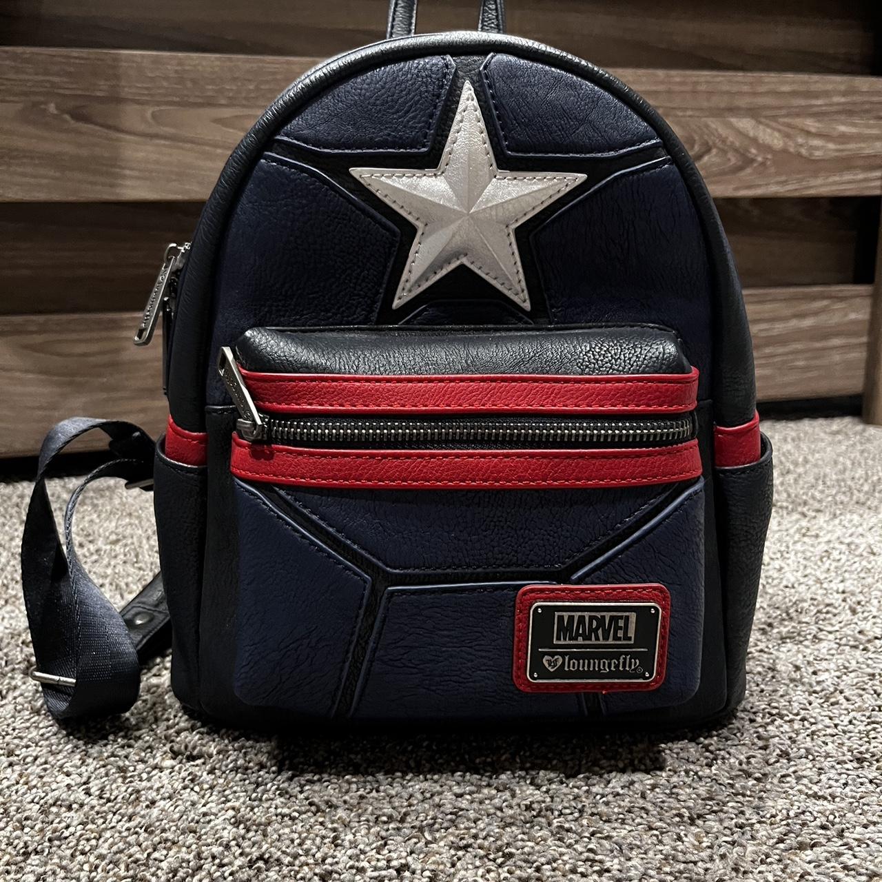 Loungefly Captain America mini backpack - Depop