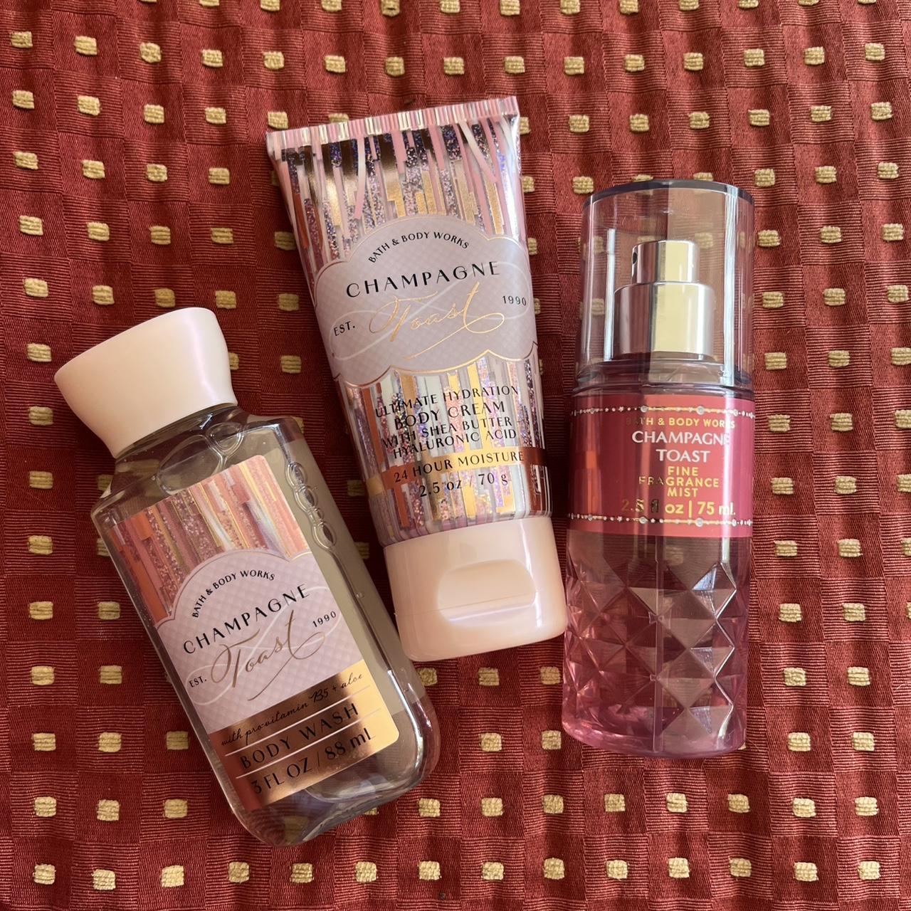 Bath & Body Works Champagne Toast Set - body lotion,... | Depop