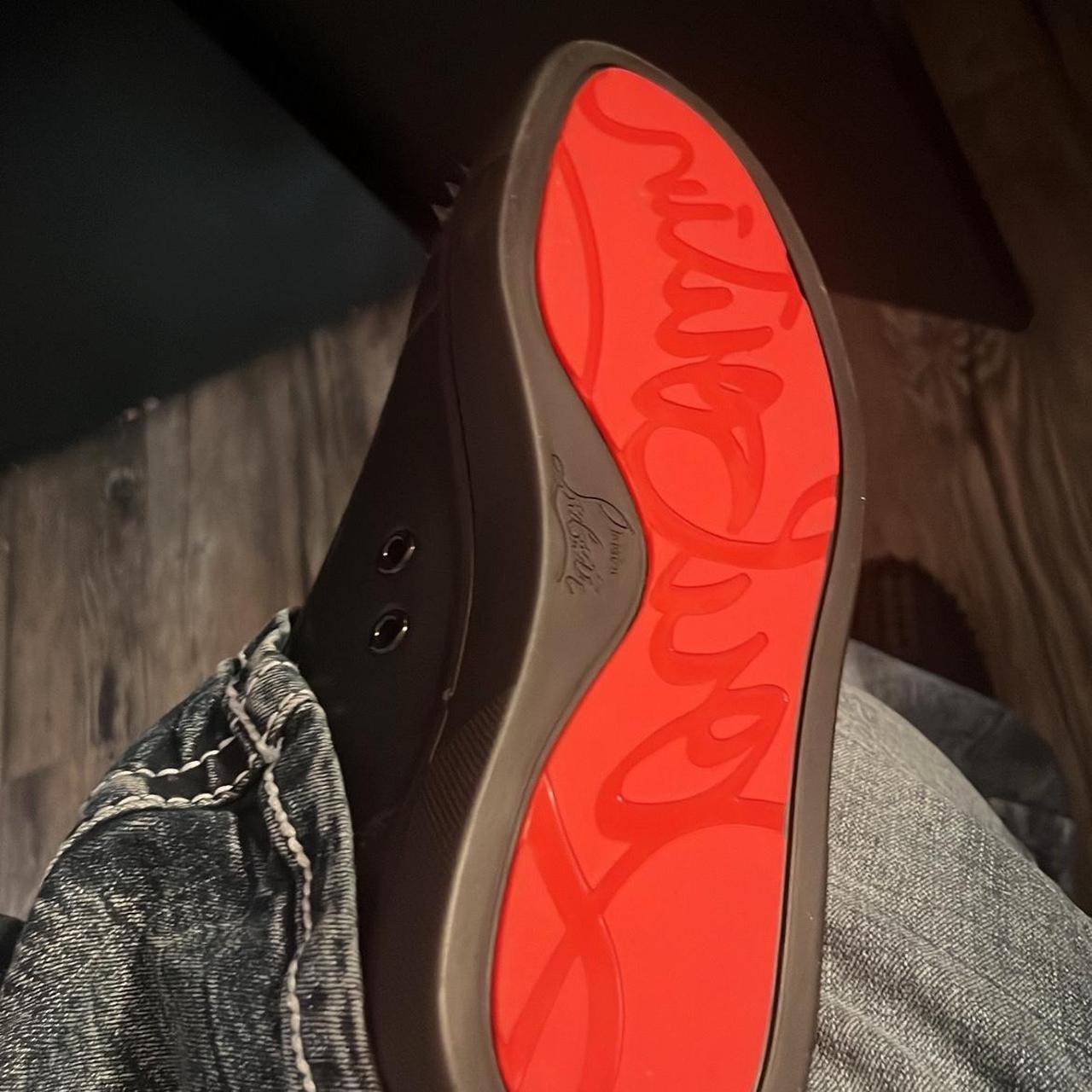 fake red bottoms they look real i wore them a little... - Depop