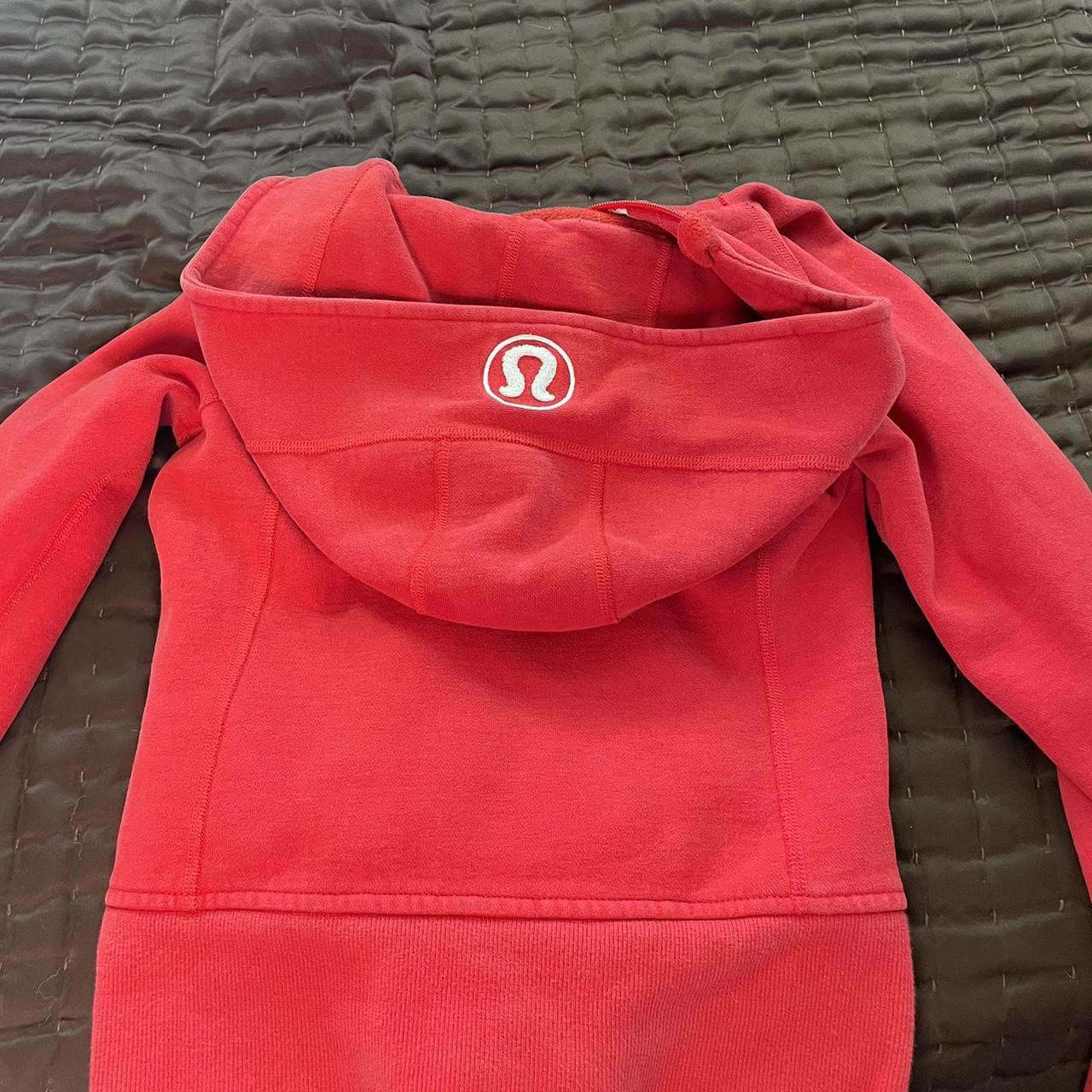 Vintage Lululemon Red Jacket - Depop