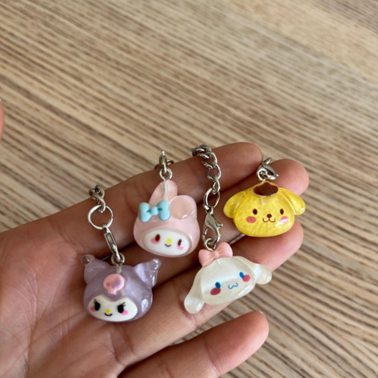 Sanrio characters mini keychains set - 4 pcs New... - Depop