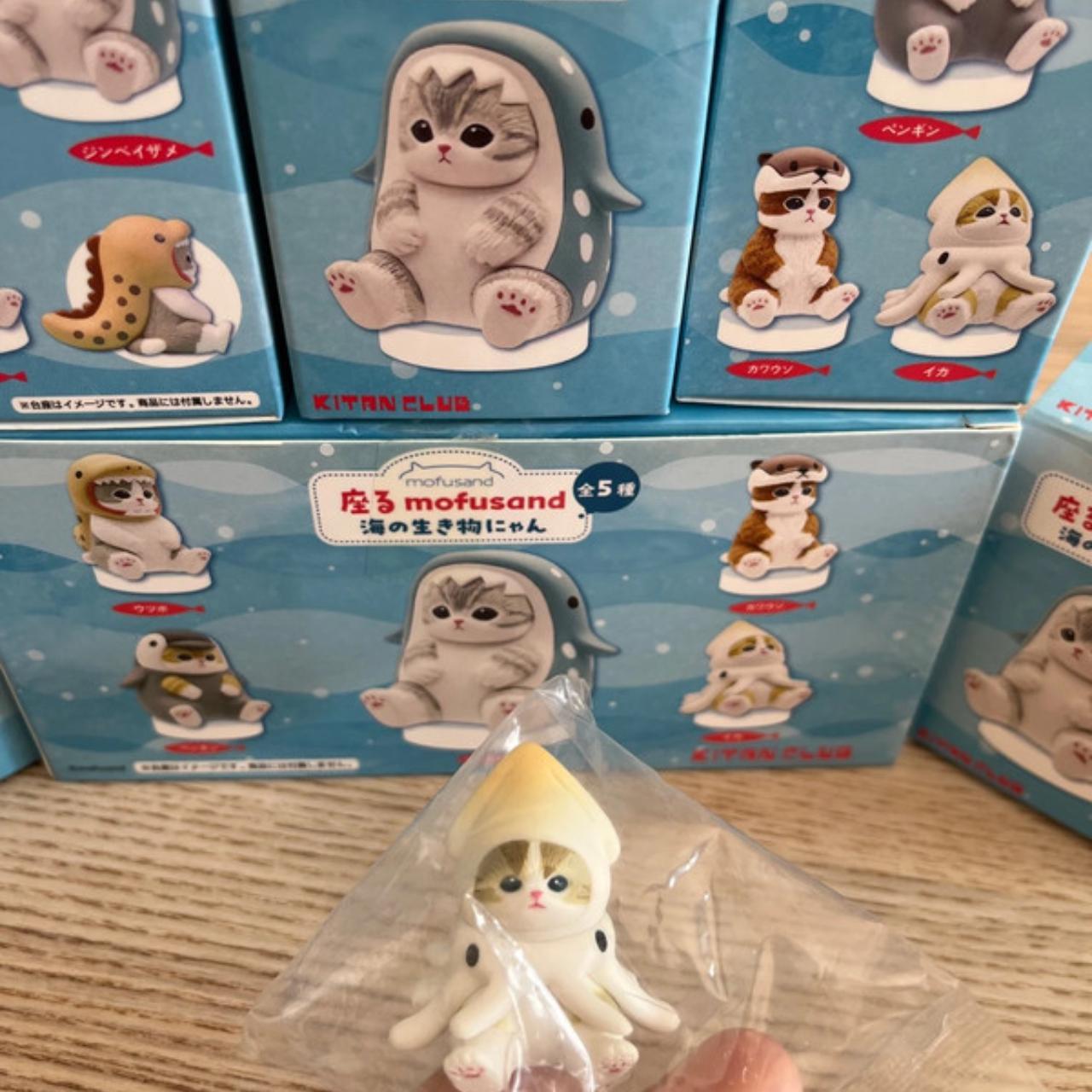 Mofusand Ocean Seat Cat blind box figures New with... - Depop
