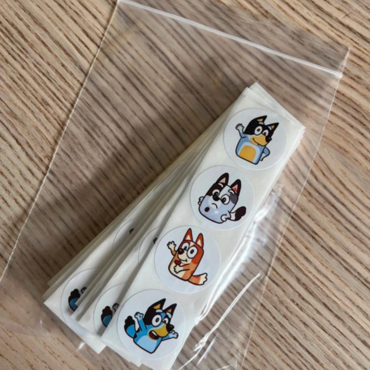 Bluey & friends characters stickers - 80 pcs New... - Depop