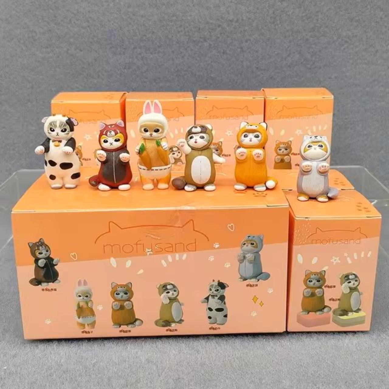 Mofusand animal mini figures collections New with... - Depop