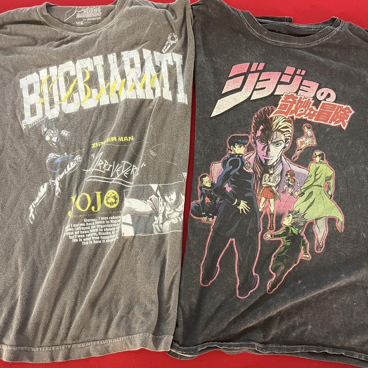 Package Deal Jojo shirts😻 Both Large #anime #jojo... - Depop