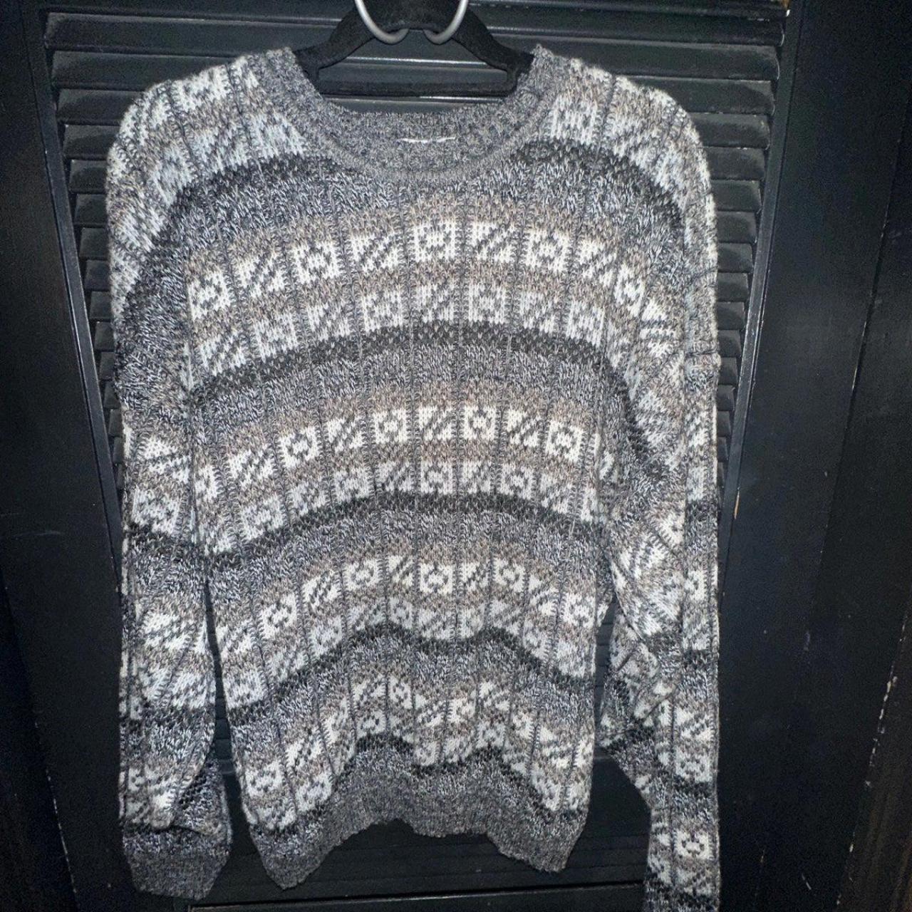 Made in USA acrylic sweater. No holes or stains - Depop