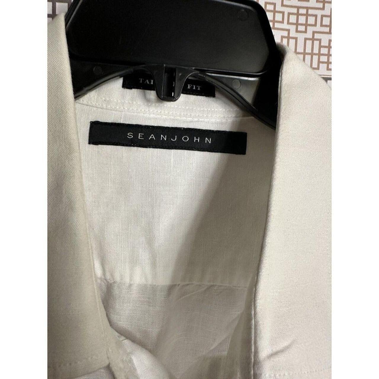 Sean John Mens Shirt Size XL Black Long Sleeve... | Depop