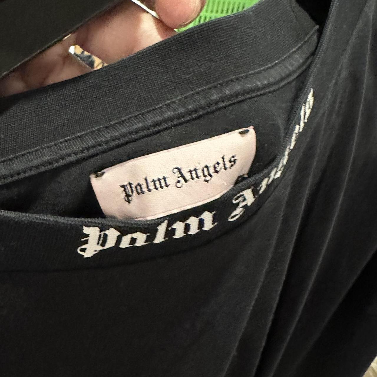 Long sleeve palm angels tee Great condition Size m... - Depop