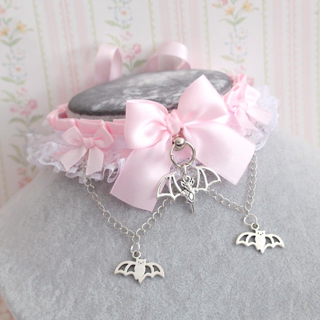 Cute Little Bats Kitten Pet Play Collar Gear. Depop