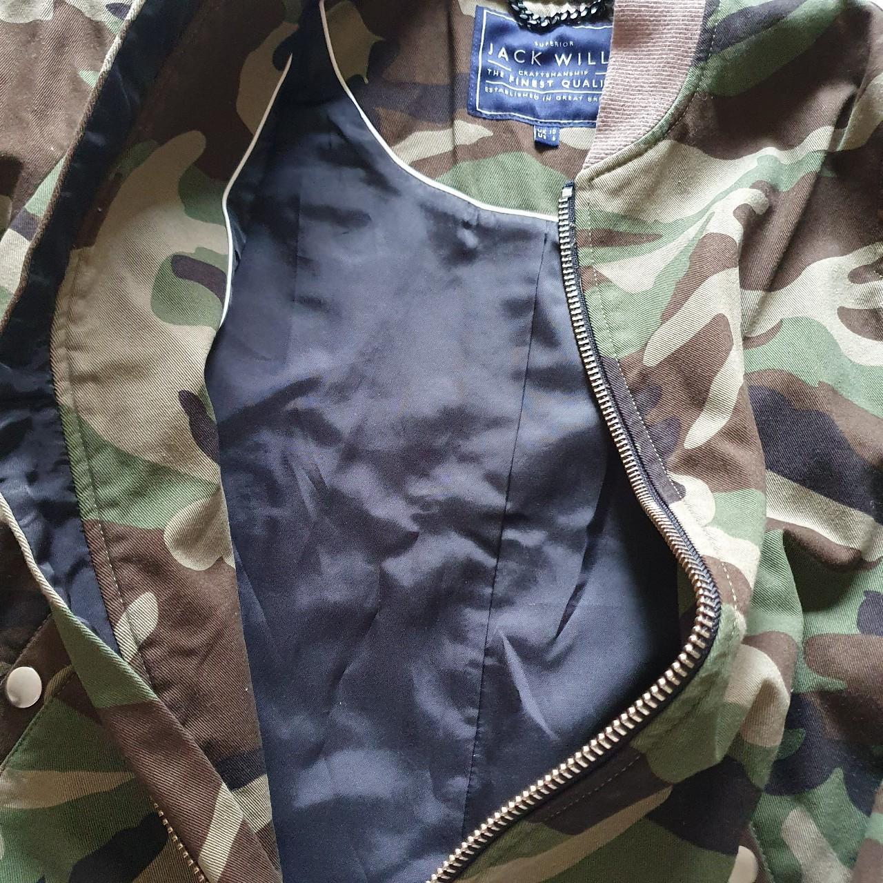 Jack Wills Maltby Camo Jacket UK10 NWT classic... - Depop