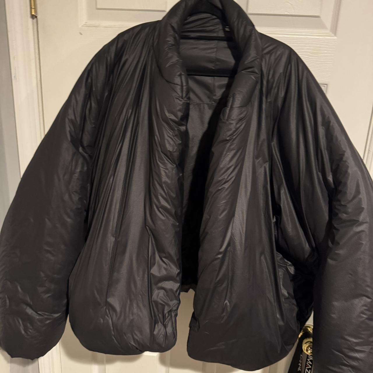 Yeezy Gap Round Jacket 2 Black Size Large Very very... - Depop