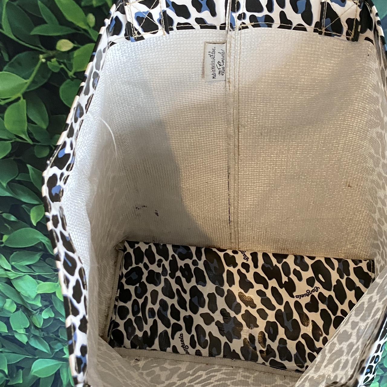 Consuela bag Leaped black and blue Large plastic... - Depop