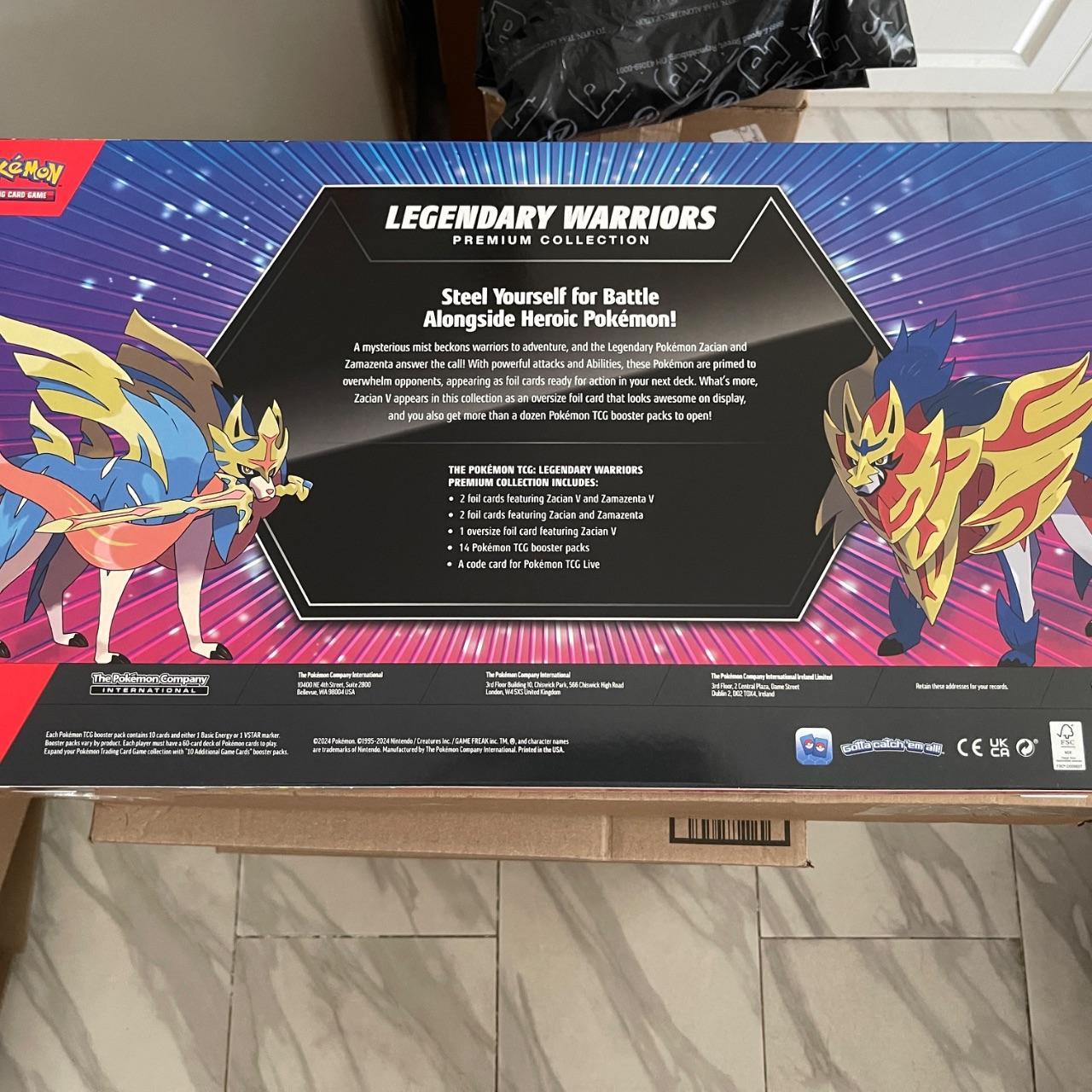Pokémon Legendary Warriors Premium Collection Brand... | Depop