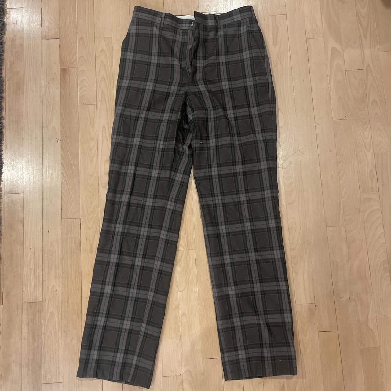Rare vintage punk rock plaid pants thrifted from... - Depop