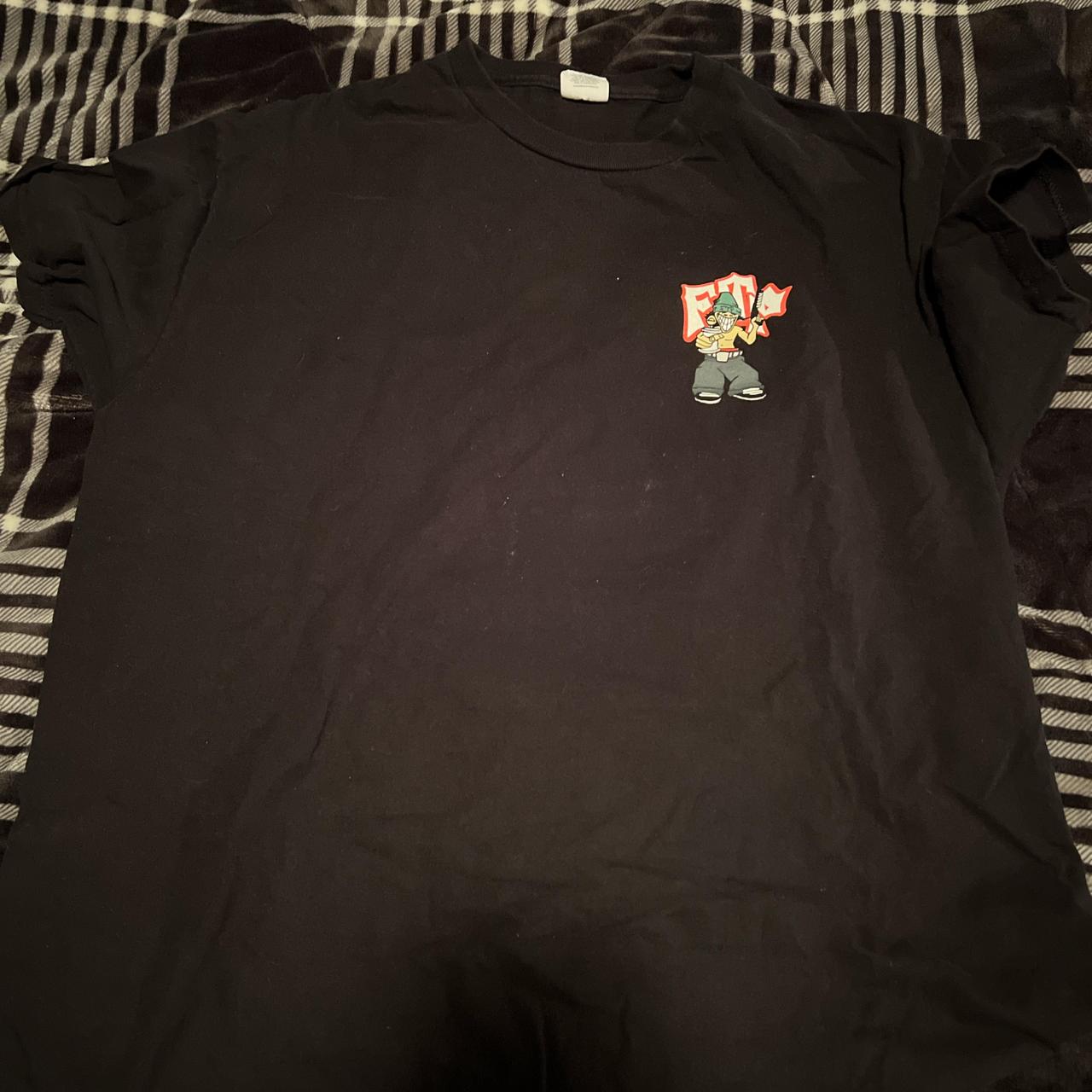 FTP graffiti tee (slight cracking) - Depop