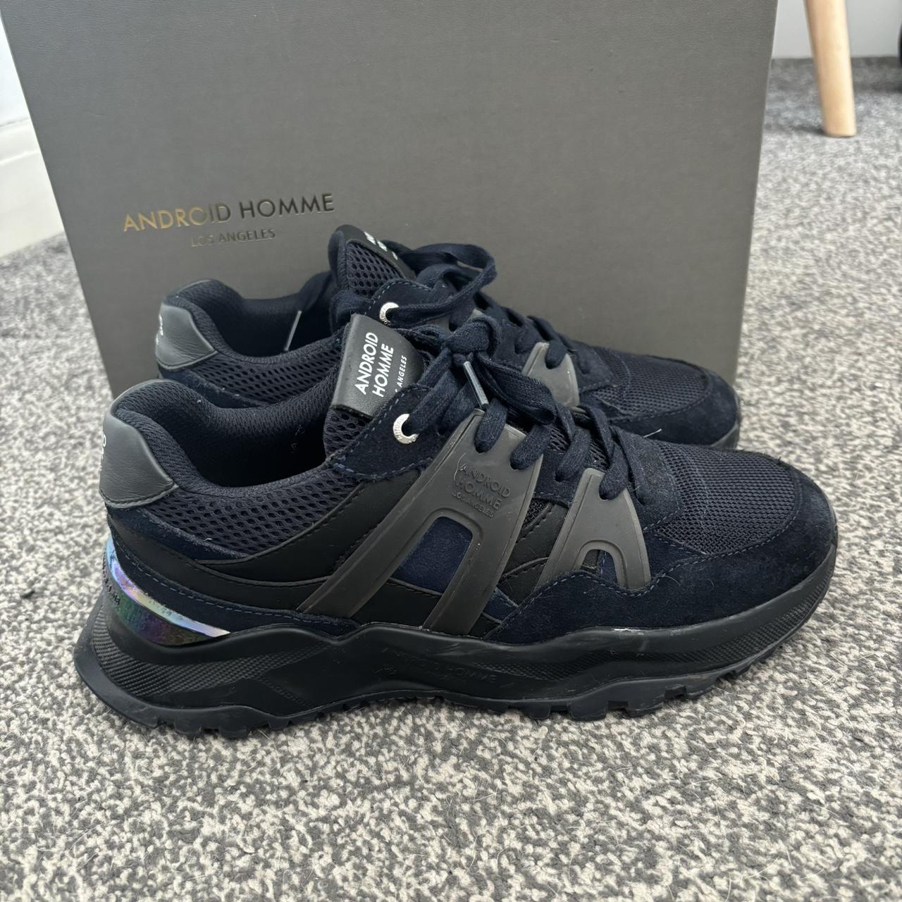 Uk 7 android homme trainers good condition with bag... - Depop