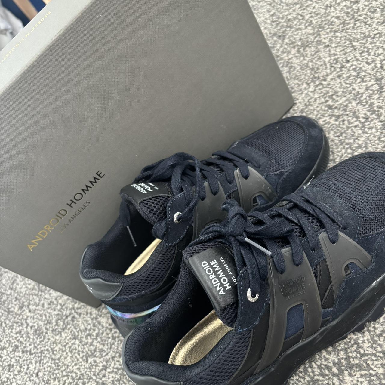 Uk 7 android homme trainers good condition with bag... - Depop