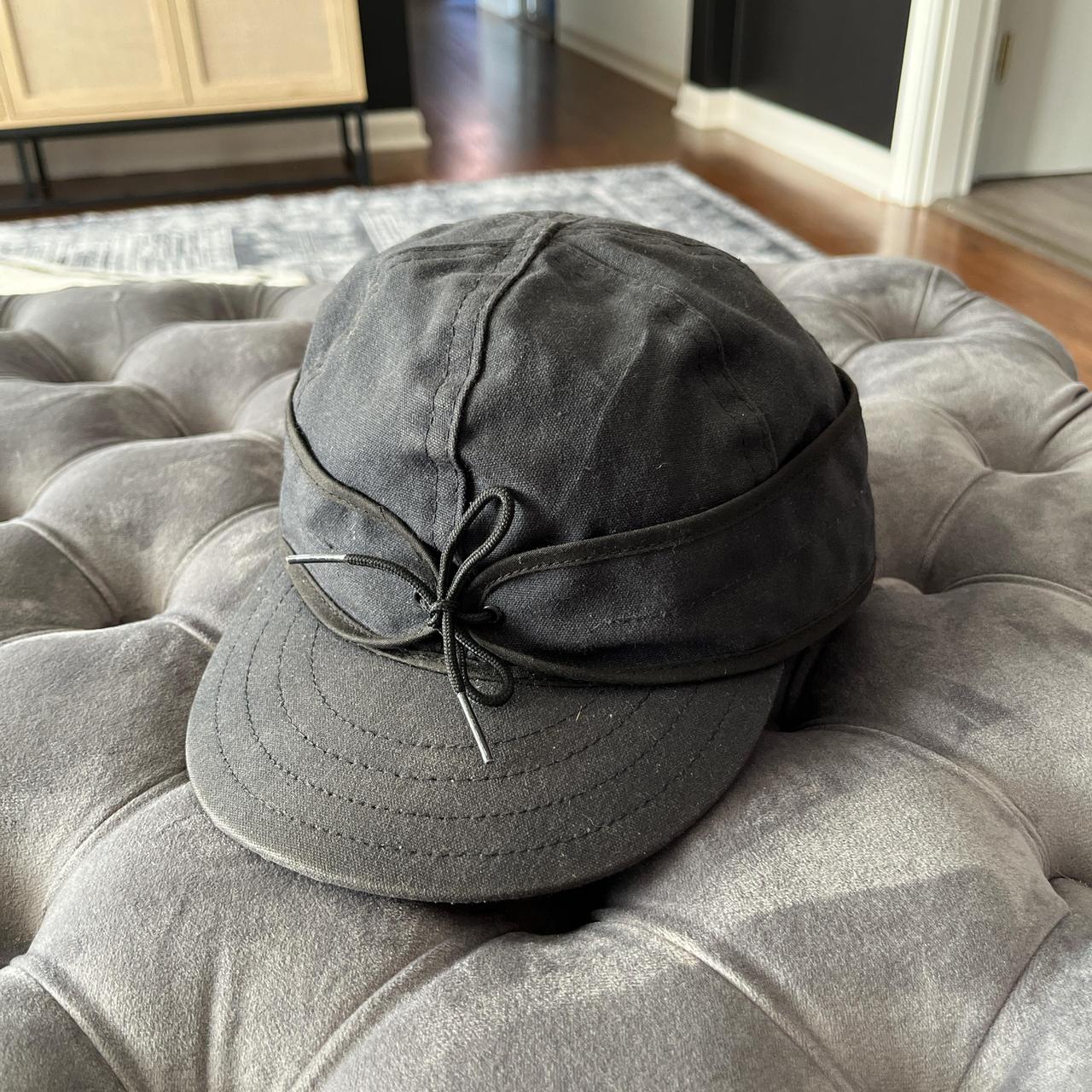 Stormy kromer waxed cotton hat Winter hat, warm,... - Depop