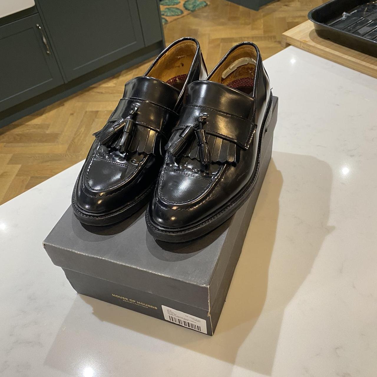 House of Hounds leather loafers These fit slightly... - Depop