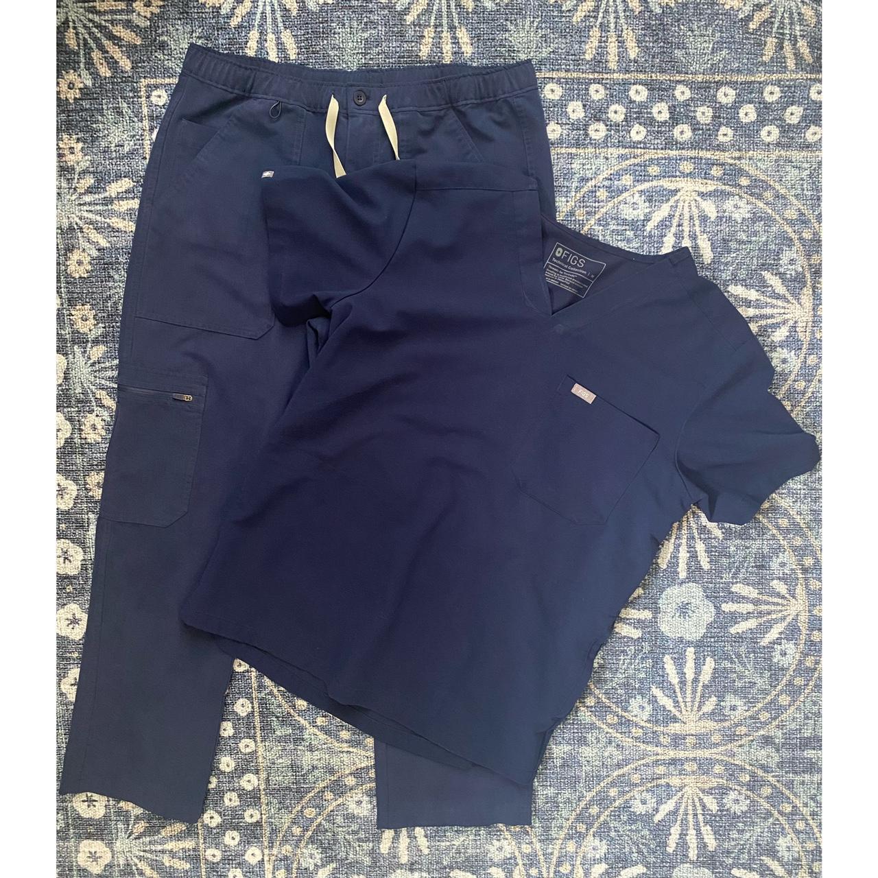 Figs Mens One Pocket Top and Cairo Scrub Pants Set M... - Depop