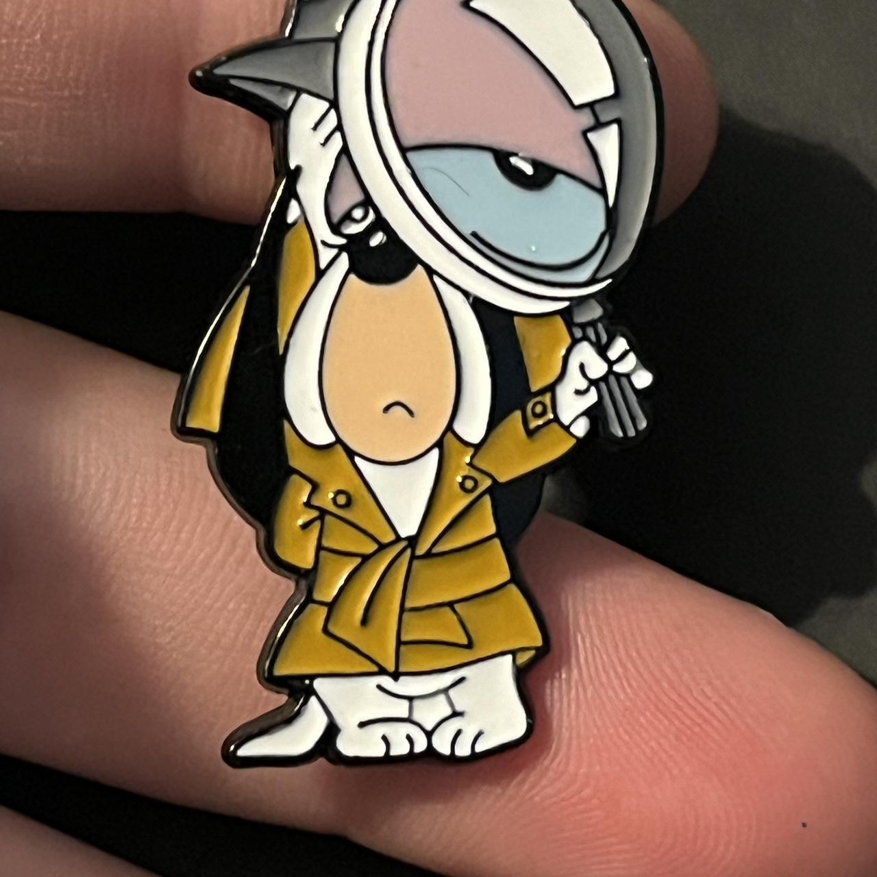 Droopy the dog collectible pin - Depop