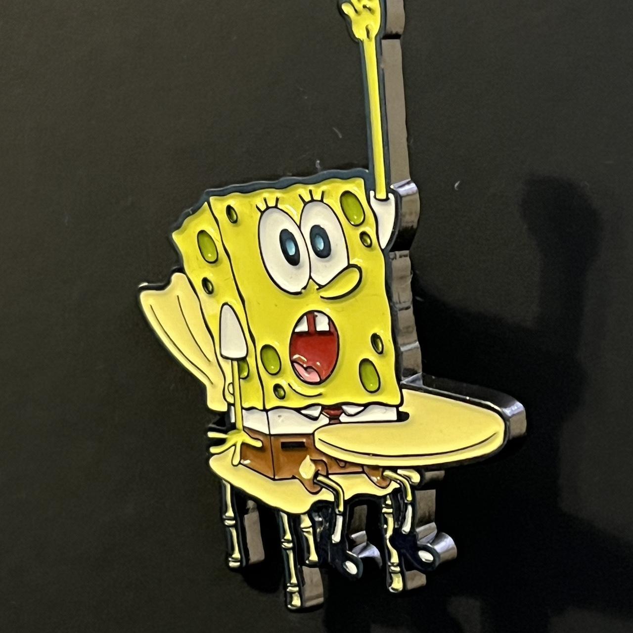 SpongeBob SquarePants collectible enamel rave pin | Depop