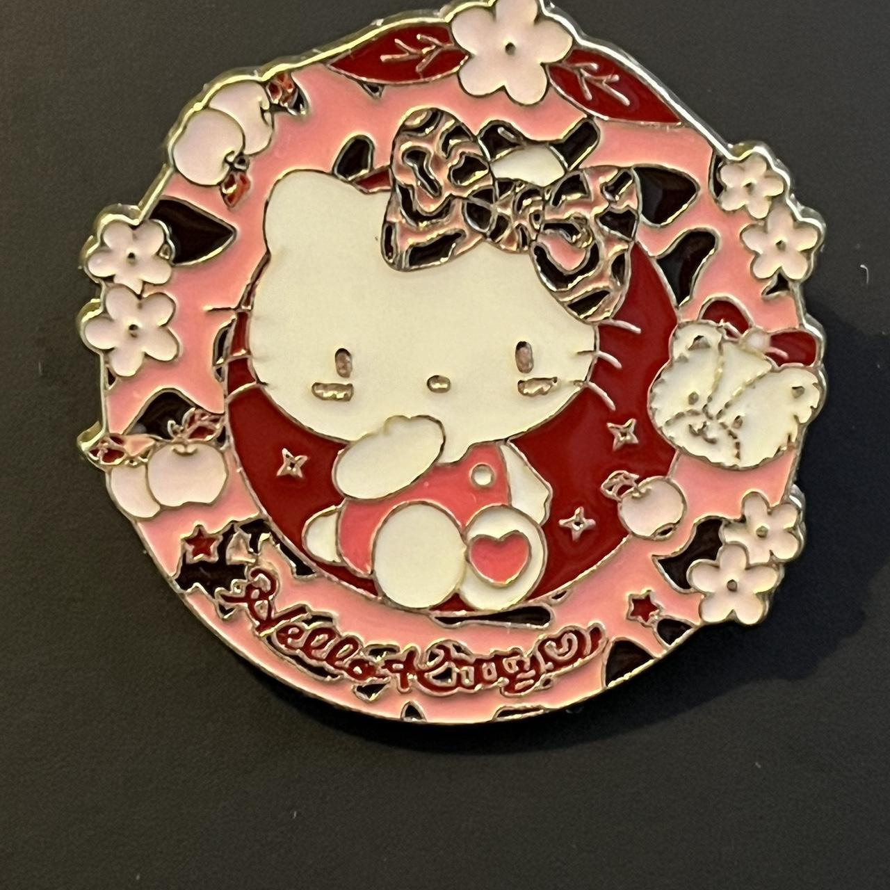 Hello Kitty like new collectible pin - Depop
