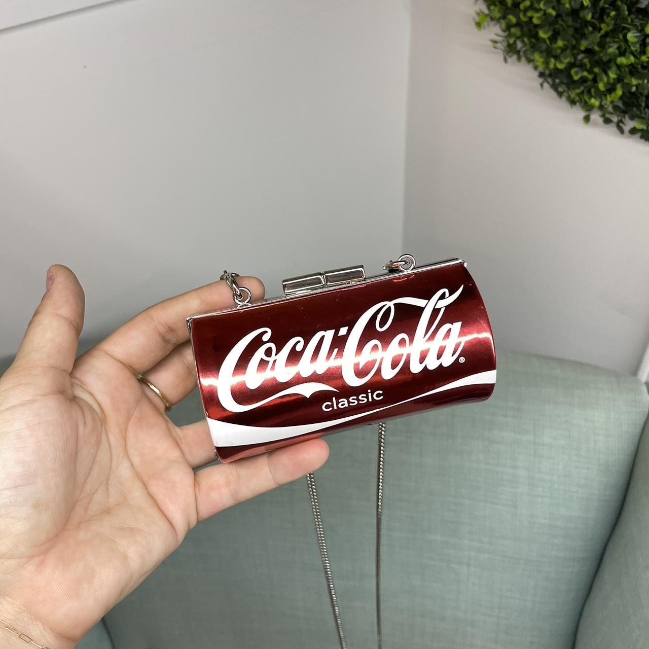 Coca Cola purse - size of actual can. Bought on here... - Depop