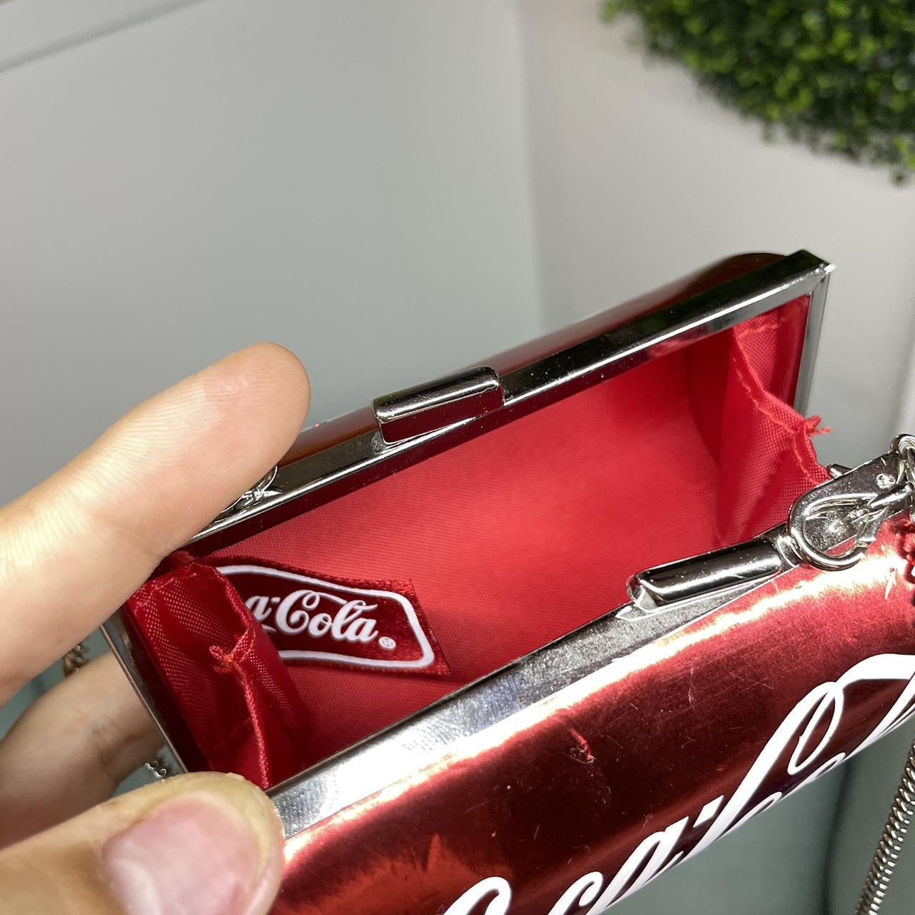 Coca Cola purse - size of actual can. Bought on here... - Depop