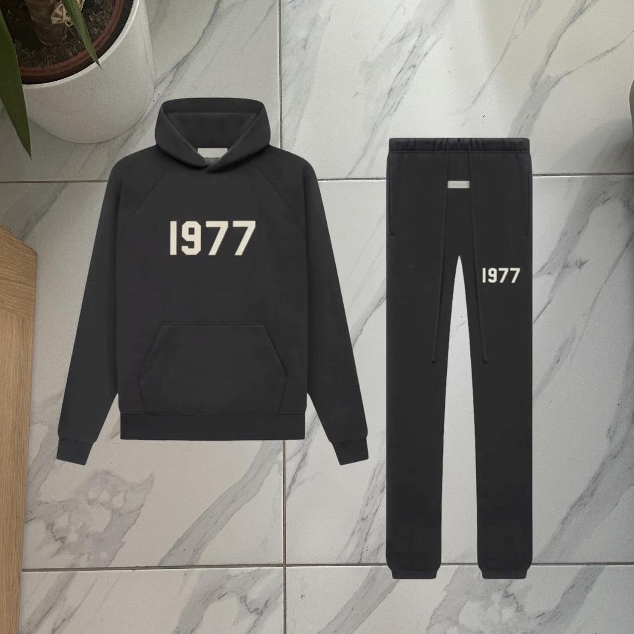 FEAR OF GOD ESSENTIALS 1977 “IRON” TRACKSUIT SET... | Depop