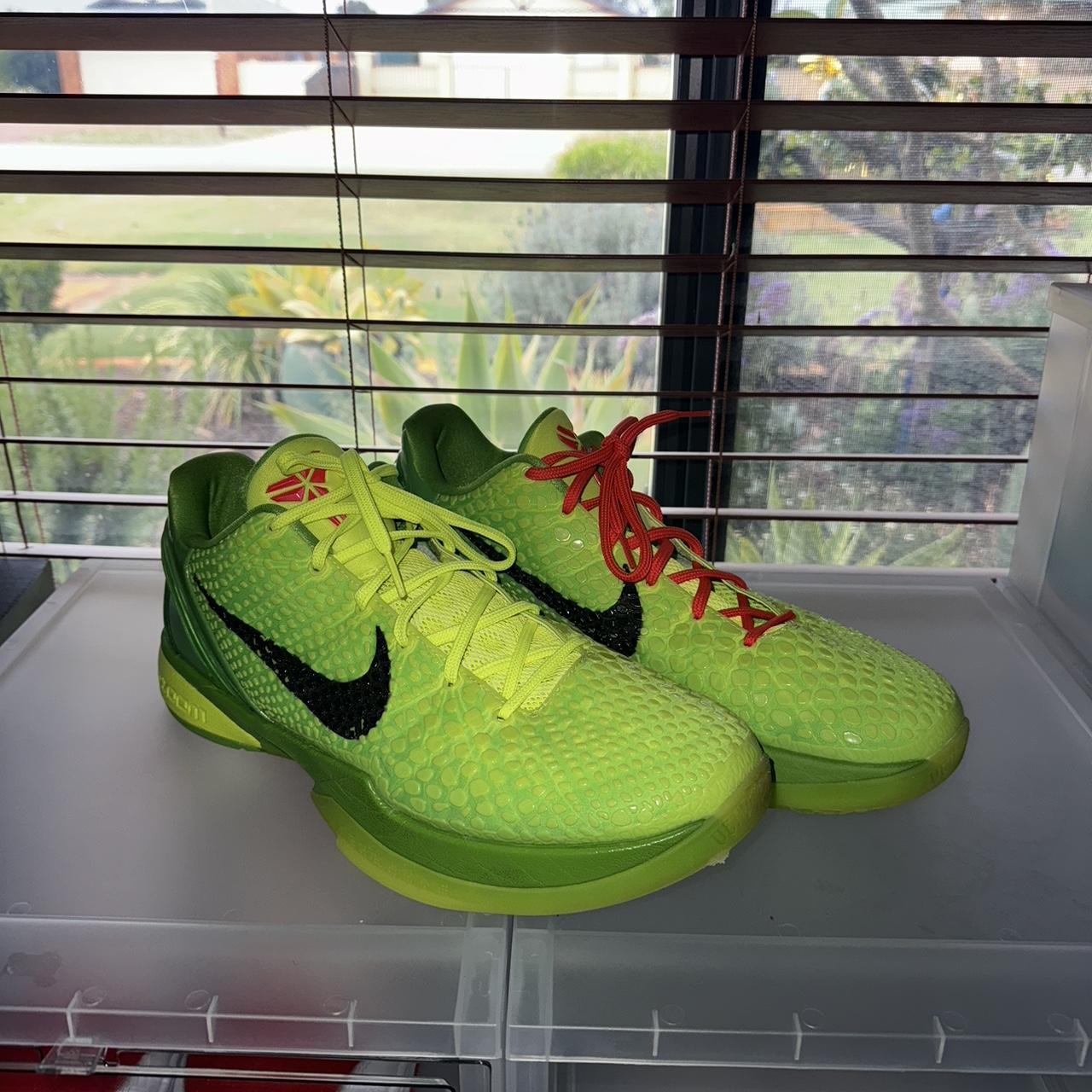 Nike Kobe 6 Protro "grinches" basketball Worn 4... | Depop