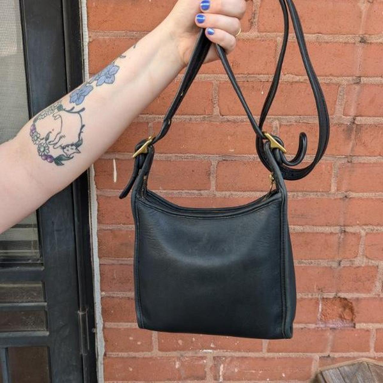 Black vintage Coach Legacy crossbody purse. Creed... - Depop