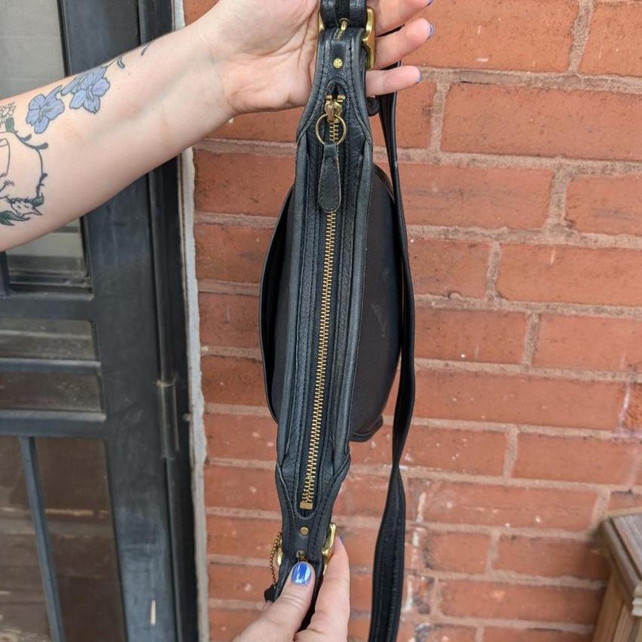 Black vintage Coach Legacy crossbody purse. Creed... - Depop