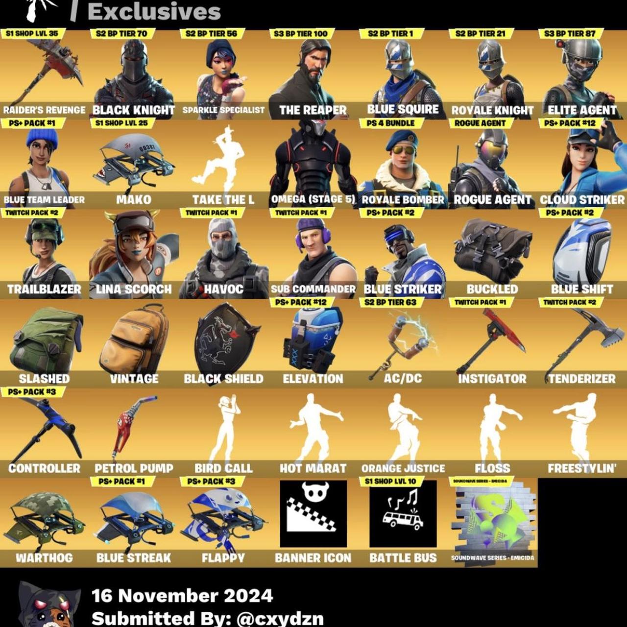 OG FN ACC BLK KNIGHT/RAIDERS REVENGE MESSAGE ME HERE... | Depop