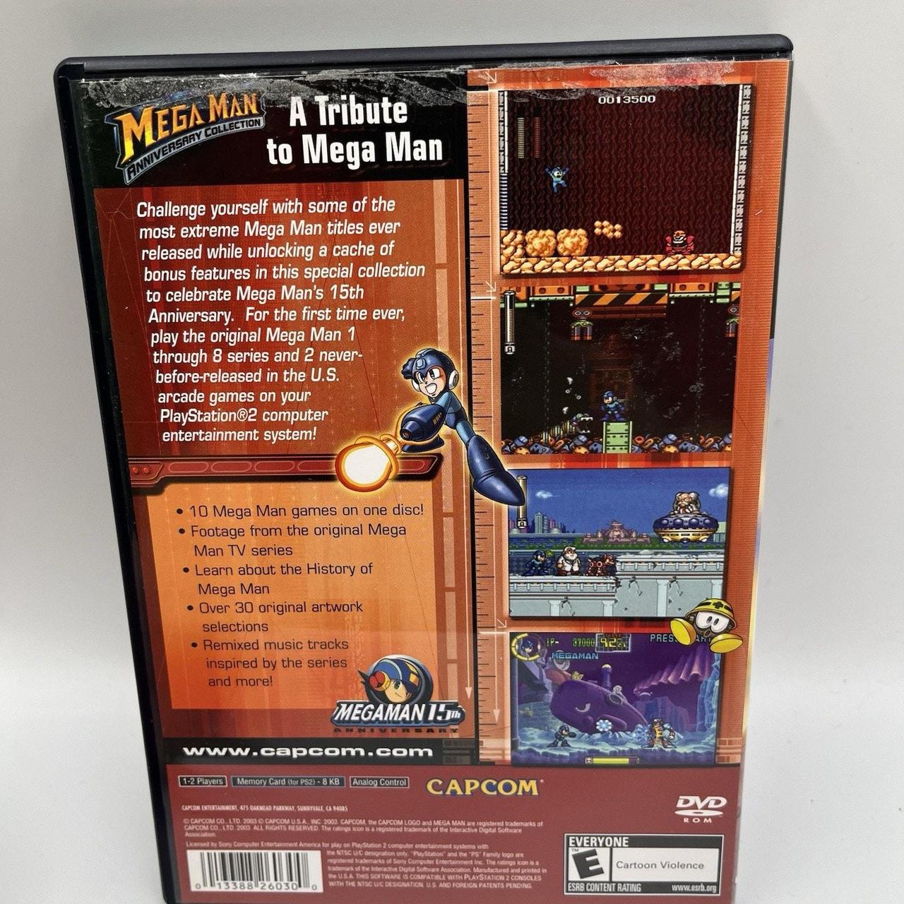 The PS2 Mega Man Anniversary Collection is a... | Depop