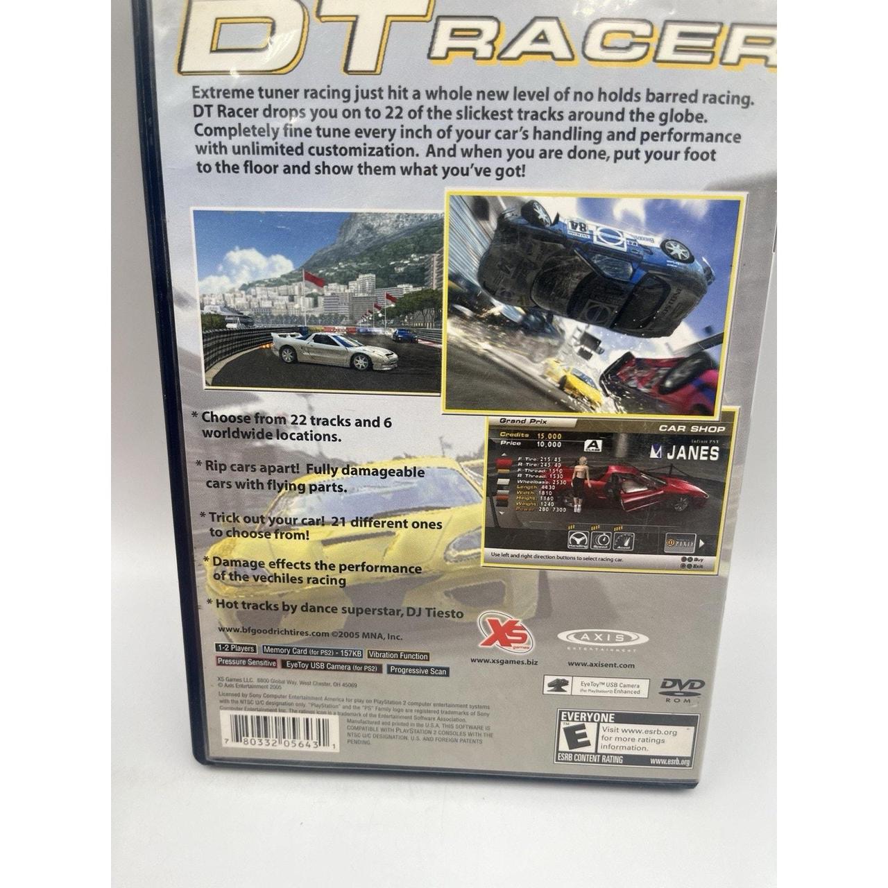 The DT Racer Sony PlayStation 2 video game is a car... | Depop