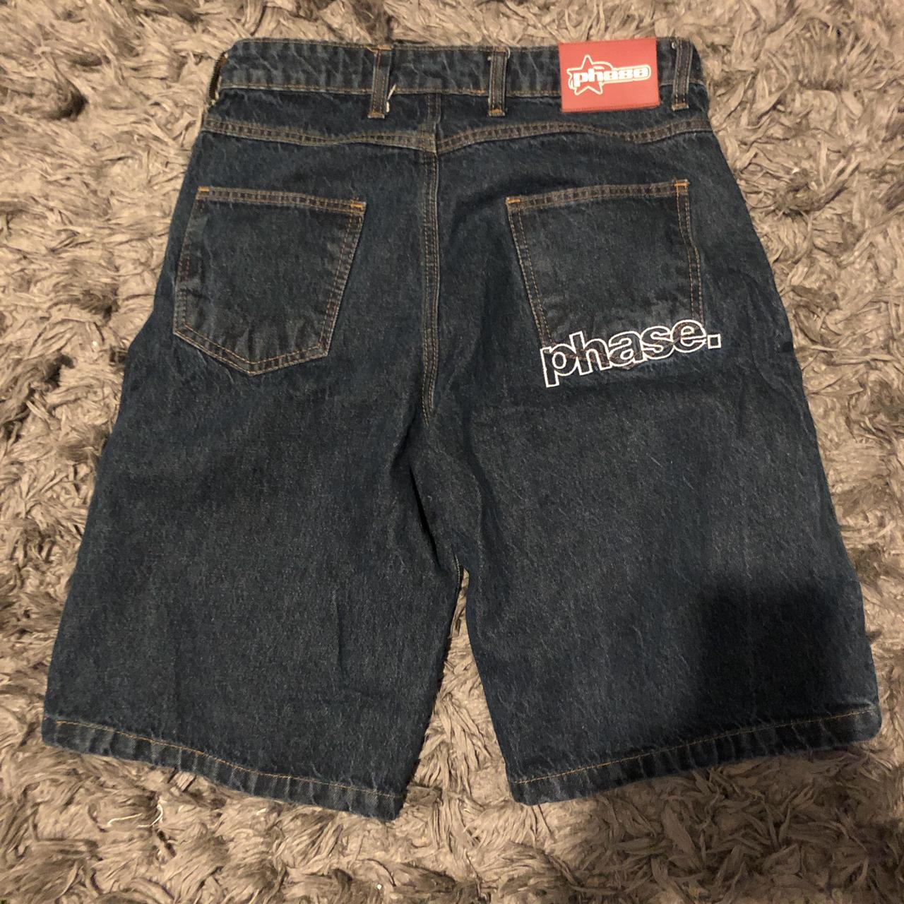 Phase jorts Hard piece Rare Size M Baggy fit - Depop