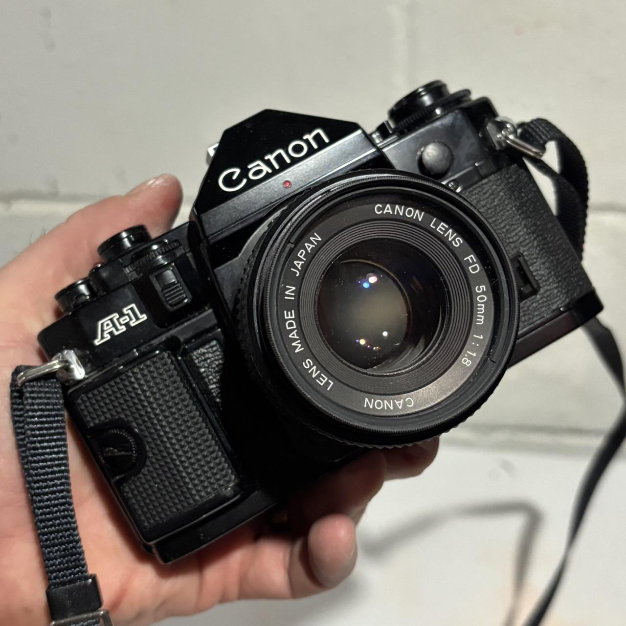 1980 Canon AE-1 35mm film camera with 50mm lens,... | Depop