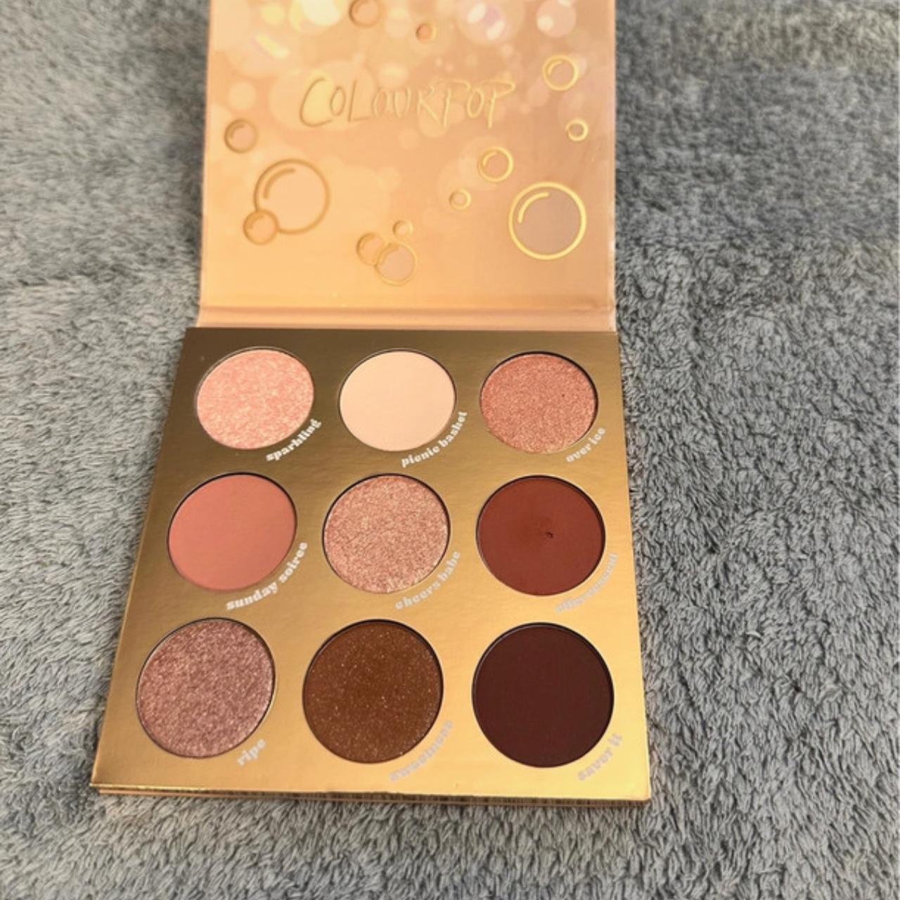 ColourPop Eyeshadow Palette - By The Rose Brand new... - Depop