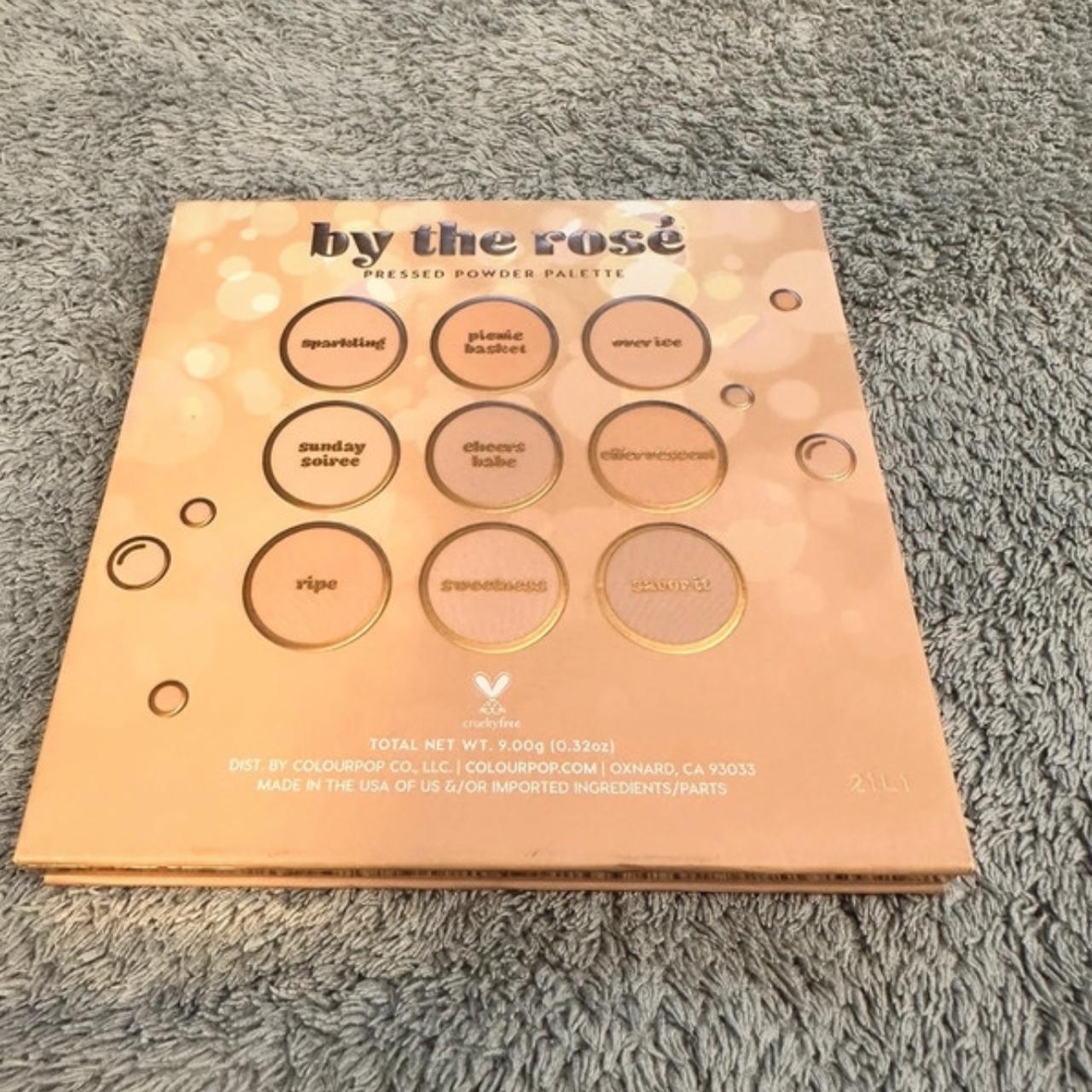 ColourPop Eyeshadow Palette - By The Rose Brand new... - Depop