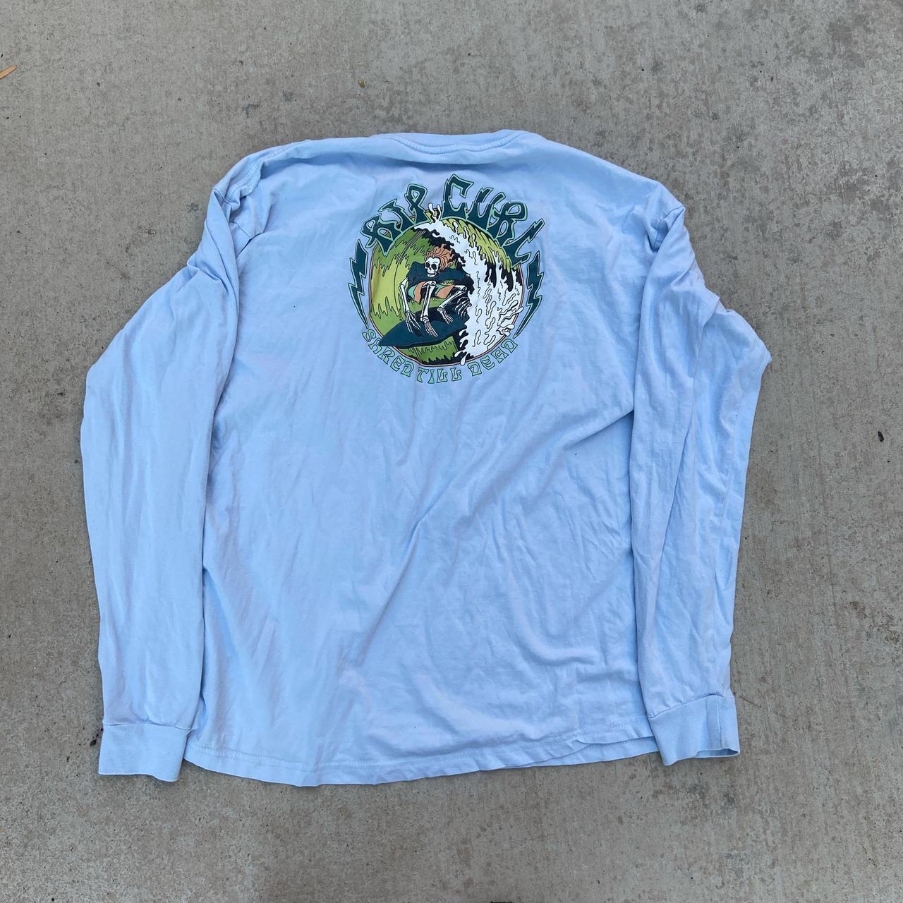 Shred till dead vintage rip curl long sleeve super... - Depop