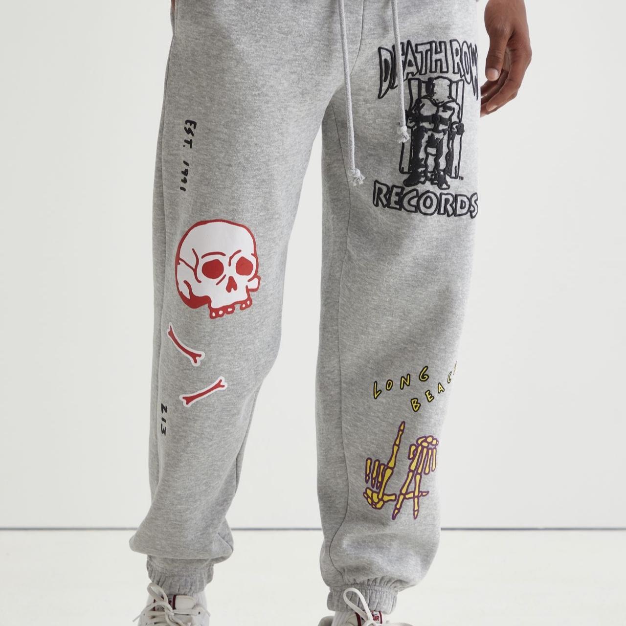 URBAN OUTFITTERS Death Row Records sweatpants size... - Depop