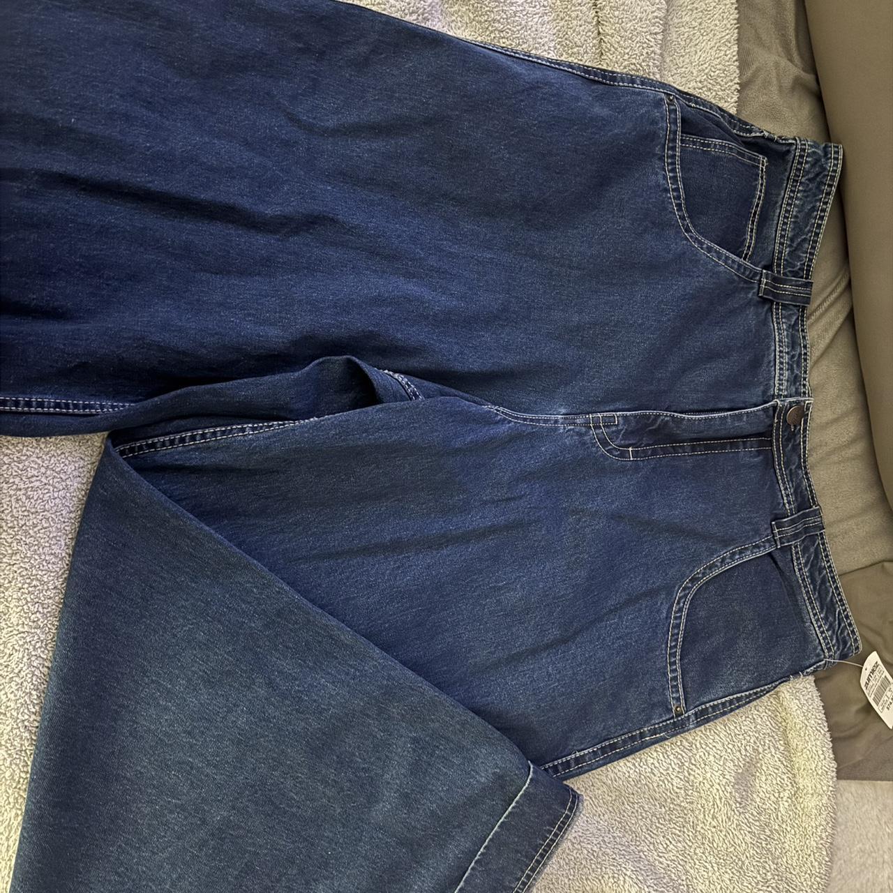 ALAB mega rave jean dark blue. BRAND NEW WITH... | Depop