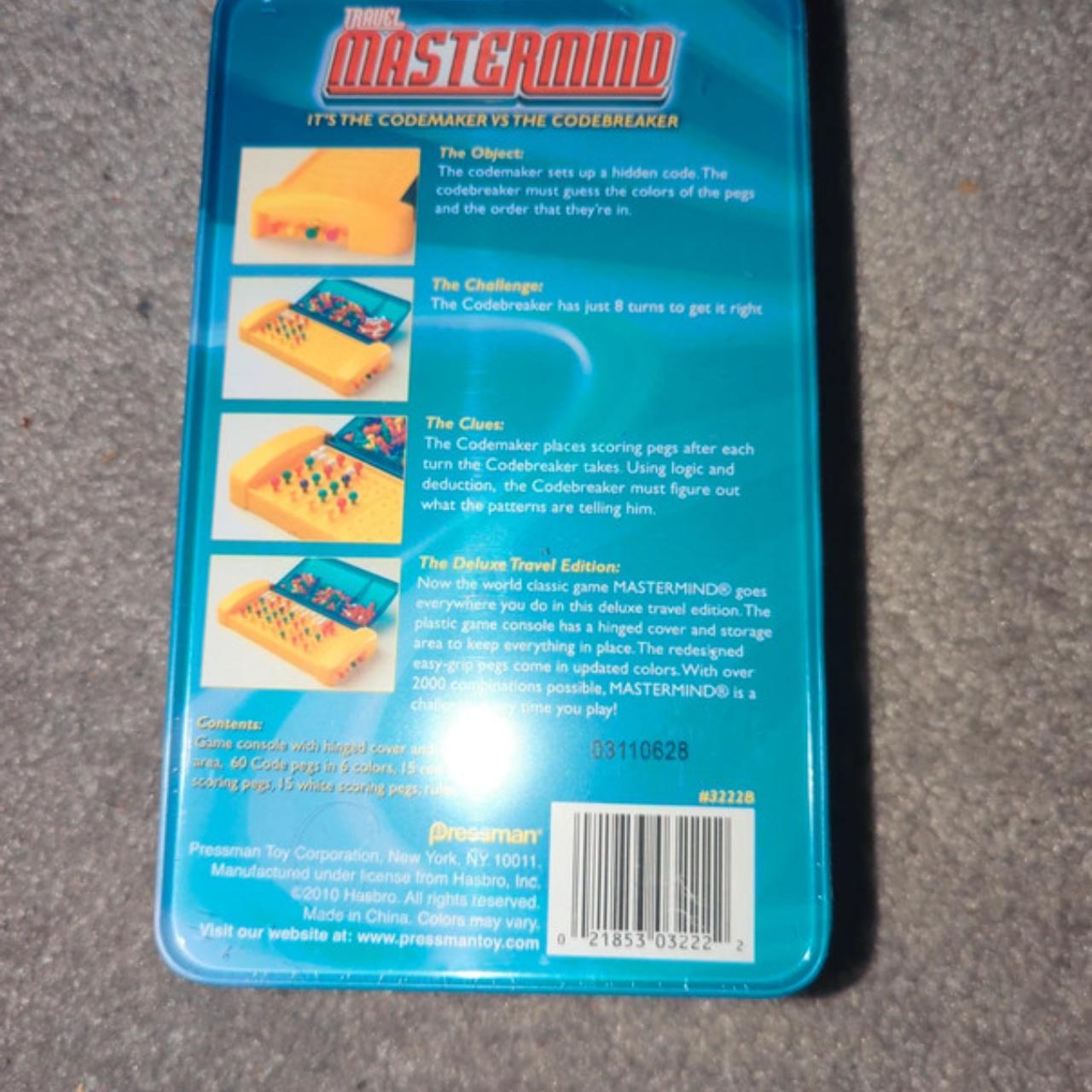 Mastermind game New in metal tin Mastermind game - Depop